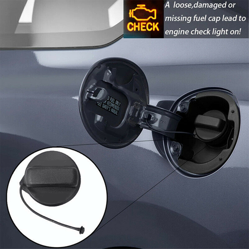 Black Fuel Filler Cap for Civic OEM Equivalent Easy Installation | eBay ...