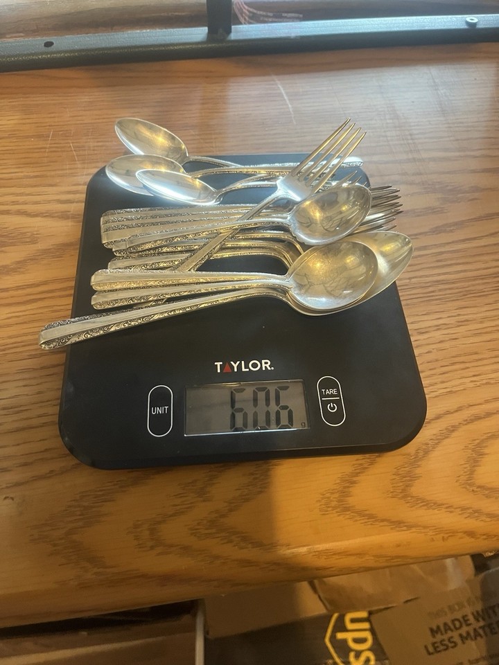 Towle Sterling Silver 21pc Candlelight Flatware-606 G Plus Sterling ...