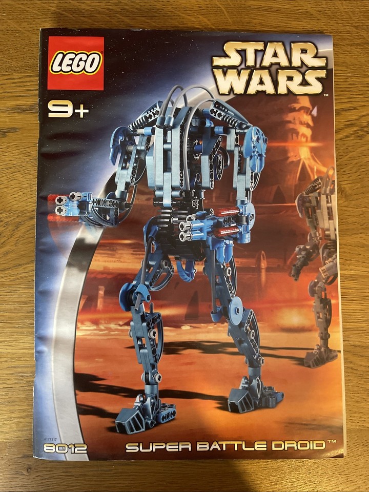 LEGO Technic Set Star Wars Super Battle Droid 8012 Blue | eBay UK