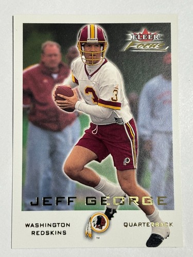 2000 Fleer Focus #69 Jeff George Washington Redskins | eBay