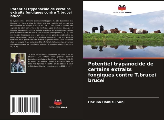 Potentiel Trypanocide de Certains Extraits Fongiques Contre T.Brucei ...