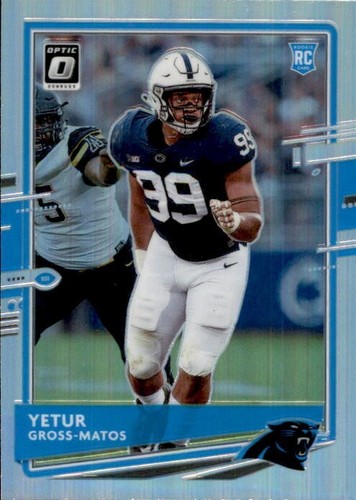 Yetur Gross-Matos 2020 Donruss Optic Silver Prizm Rookie #113 Parallel ...