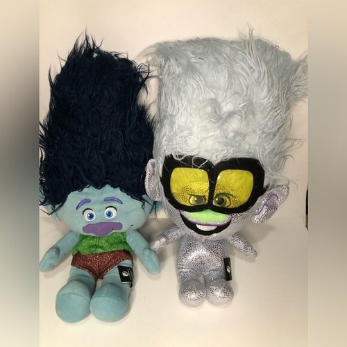 Dream works trolls world tour guy diamond & Branch plush stuffed | eBay