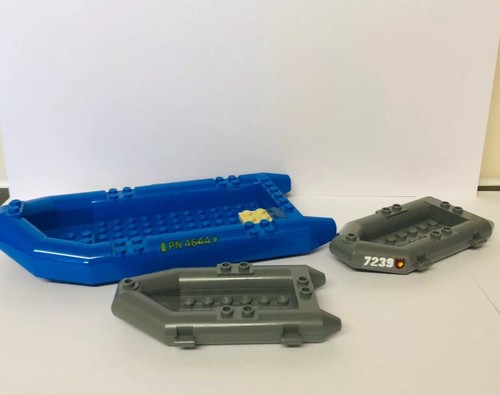 Lego Boat Dinghy Raft Lifeboat Blue Grey City Large 62812 30086 | eBay UK