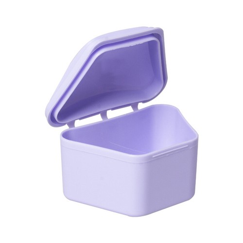 Soak Rinsing False Teeth Box Oral Supplies Orthodontic Brace Container ...