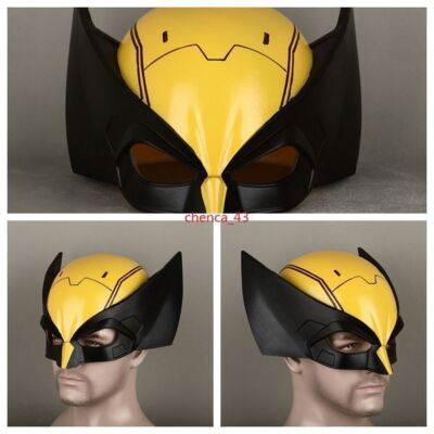 Deadpool 3 Wolverine Hard PVC Helmet Halloween Full Mask Cosplay ...