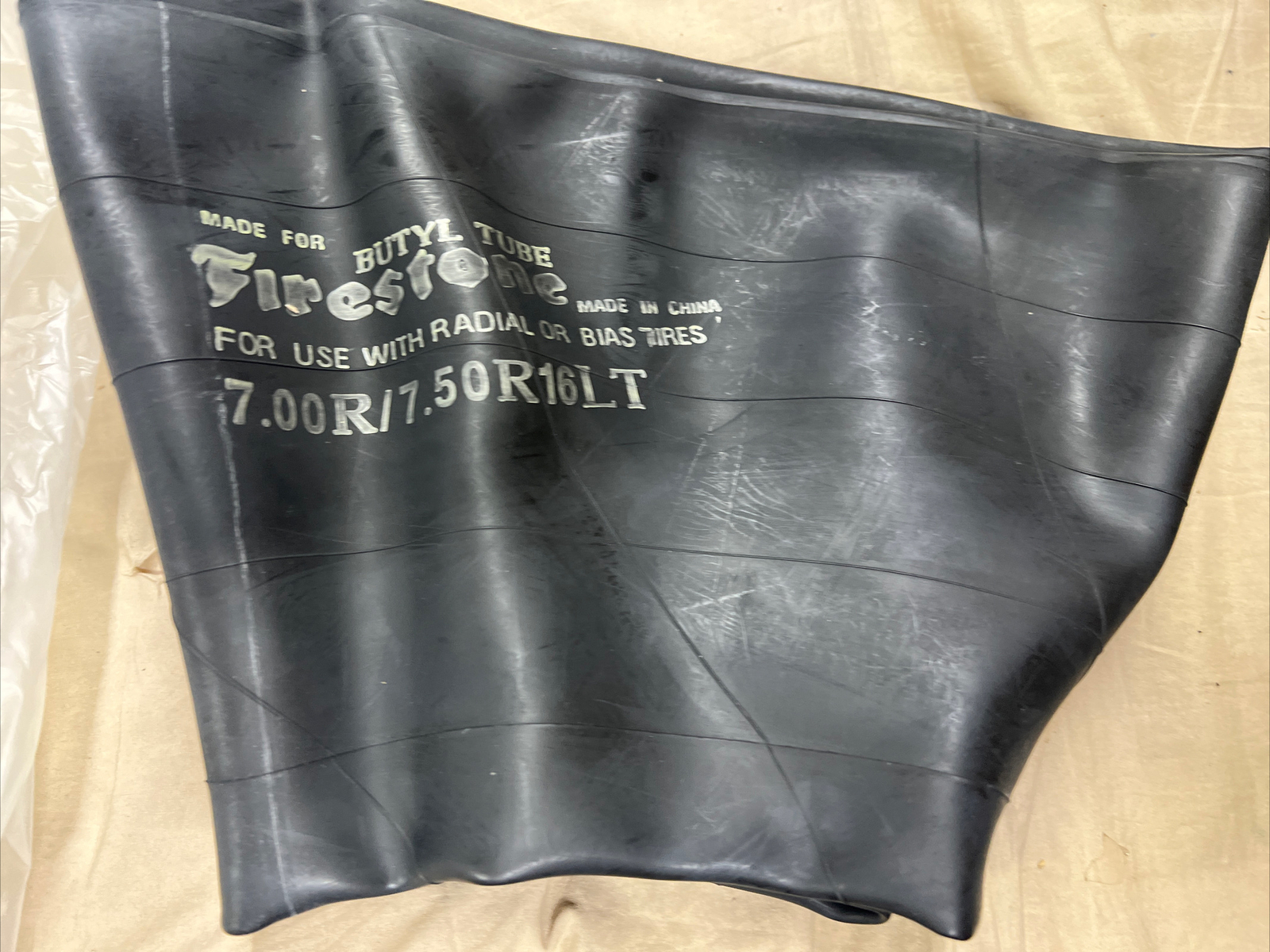 New 1 - Firestone Light Truck Tube 7.00R/7.50R16LT w/TR150R Valve 552 ...