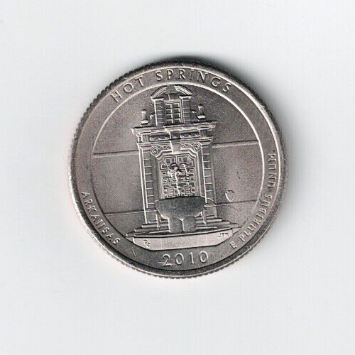 2010-P Philadelphia Brilliant Uncirculated Hot Springs National Park ...