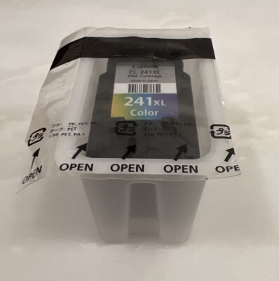 GENUINE Canon CL-241XL SEALED 241XL Color Ink Cartridge New No Box 241 ...