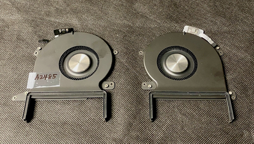 Apple MacBook Pro 16" A2485 M1 2021 Left & Right Cooling Fans ...