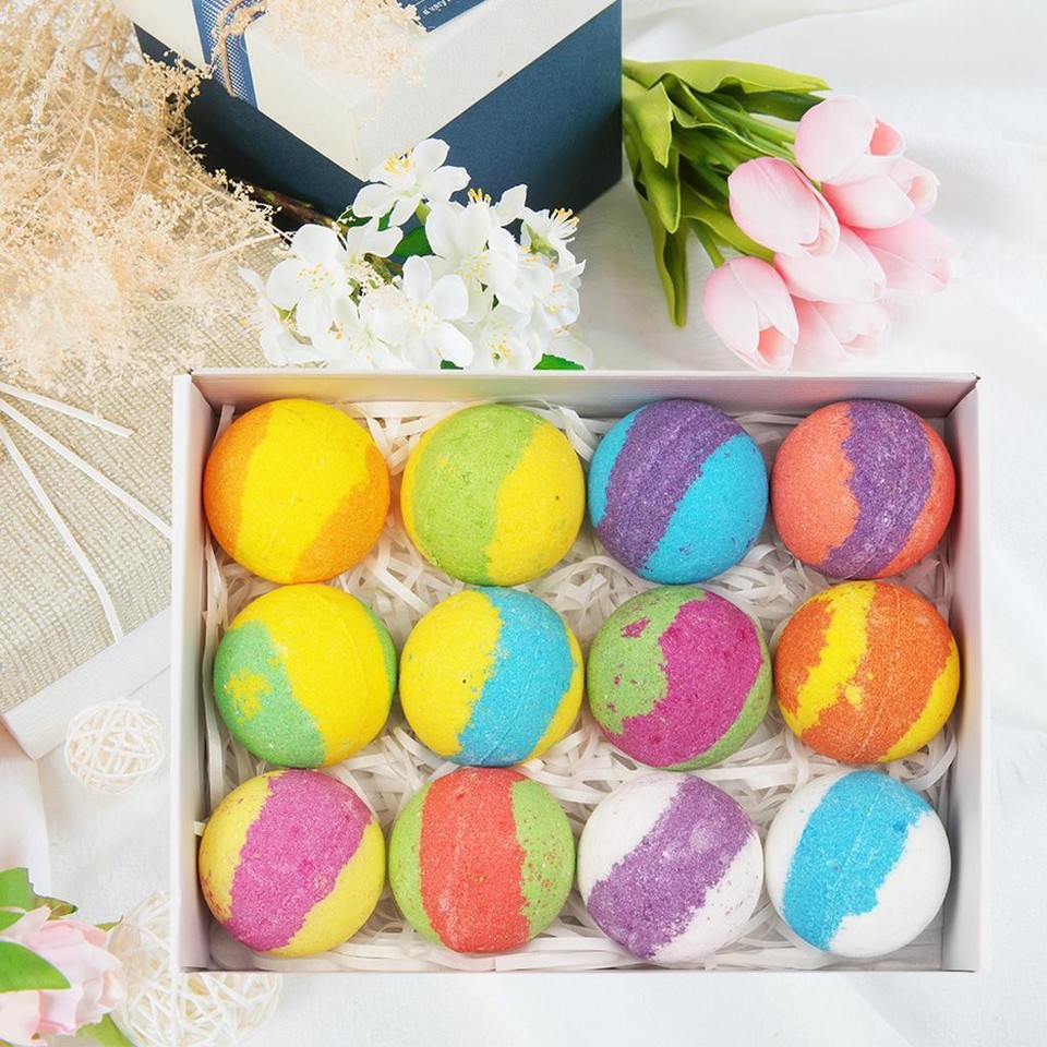 Set 6 Bath Balls Aromatic Bubbles For Women With 70 G | eBay UK