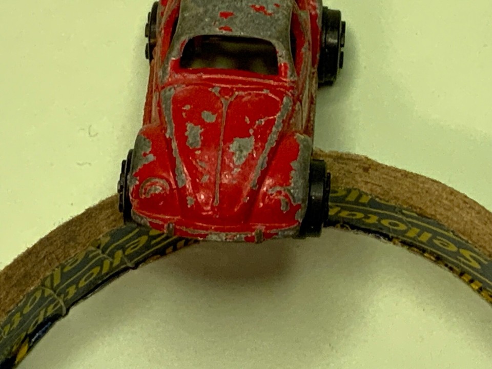 play art model car volkswagen beetle 7327-2 mini-mod die-cast red VW ...