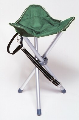 Klappbarer Wanderhocker, Sitzhocker Dreibein, Falthocker, Outdoor ...