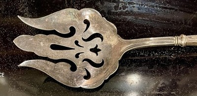 Antique 1910 Webster STERLING SILVER LARGE SERVING FORK pattern WSC5 66 ...
