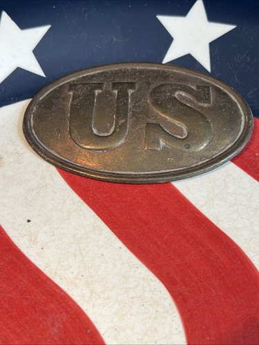 Dug Civil War Us Box Plate Found 1954 By Will Gavin Fair Oaks | eBay