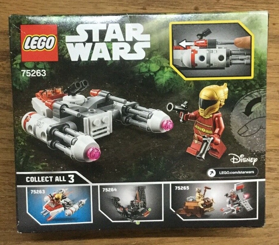 Lego 75263 LEGO Star Wars Resistance Y-Wing Microfighter 75263 New (86 ...