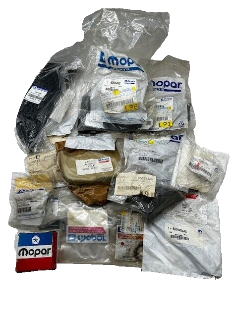 Lot of 21 Mopar Assorted Parts New in Box/Bag Dodge Jeep Chrysler Parts ...