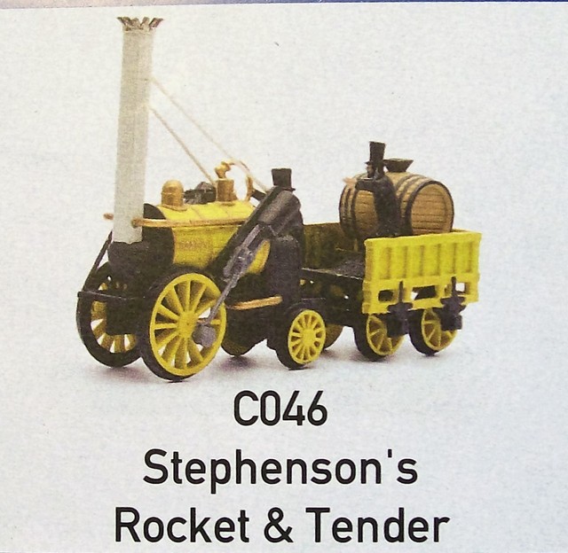 C046 Dapol Stephensons Rocket Plastic Kit 00 Static Model For Sale