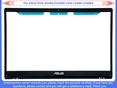 New For ASUS E510 E510M E510MA L510 L510M L510MA Lcd Front Bezel Cover ...