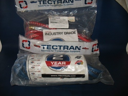 Tectron Coiled Brake Air Line Set 16215R - 16215B Tractor Trailer Made ...