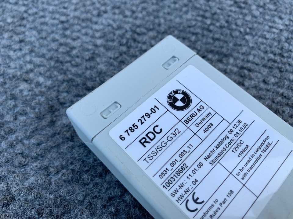 BMW X5 X6 E71 E70 (08-14) RDC CONTROL UNIT MODULE OEM 6785279 | eBay