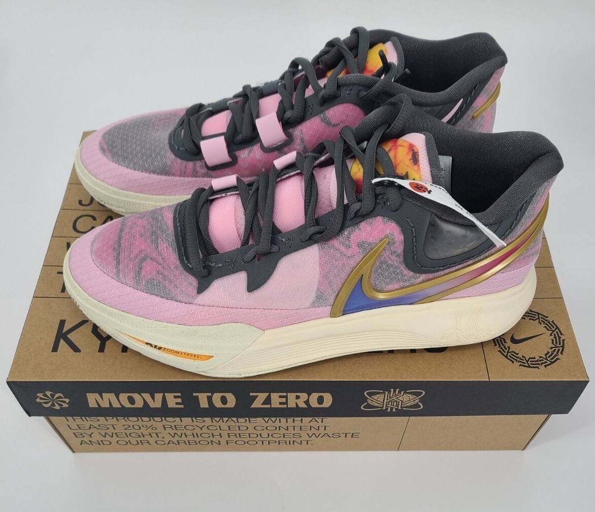 New Original Nike Kyrie 8 ASW Sneaker Shoes - Pink Foam/Multi-Color ...