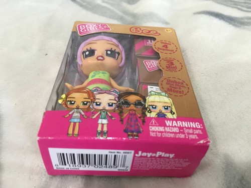 Boxy Girls BEE 3 ½” Doll Figure W/ 4 Fashion Surprises 2017 Jay Play ...