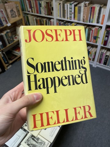 *SIGNED* Joseph Heller Something Happened 1st Edition 1974 HCDJ Knopf ...