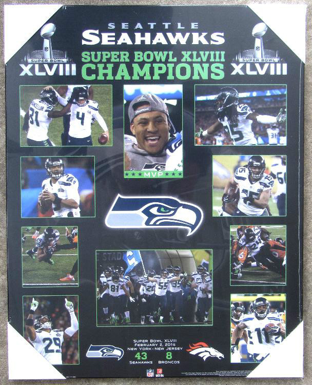 Seahawks Super Bowl 48 Champions