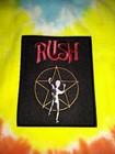 Rush Red & Black Gold Starman Logo 2.75 x 3.5 Inch Iron On Patch | eBay