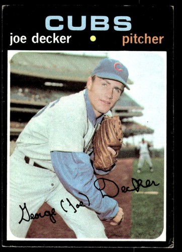 1971 Topps 30983* Joe Decker Rookie Chicago Cubs #98 | eBay