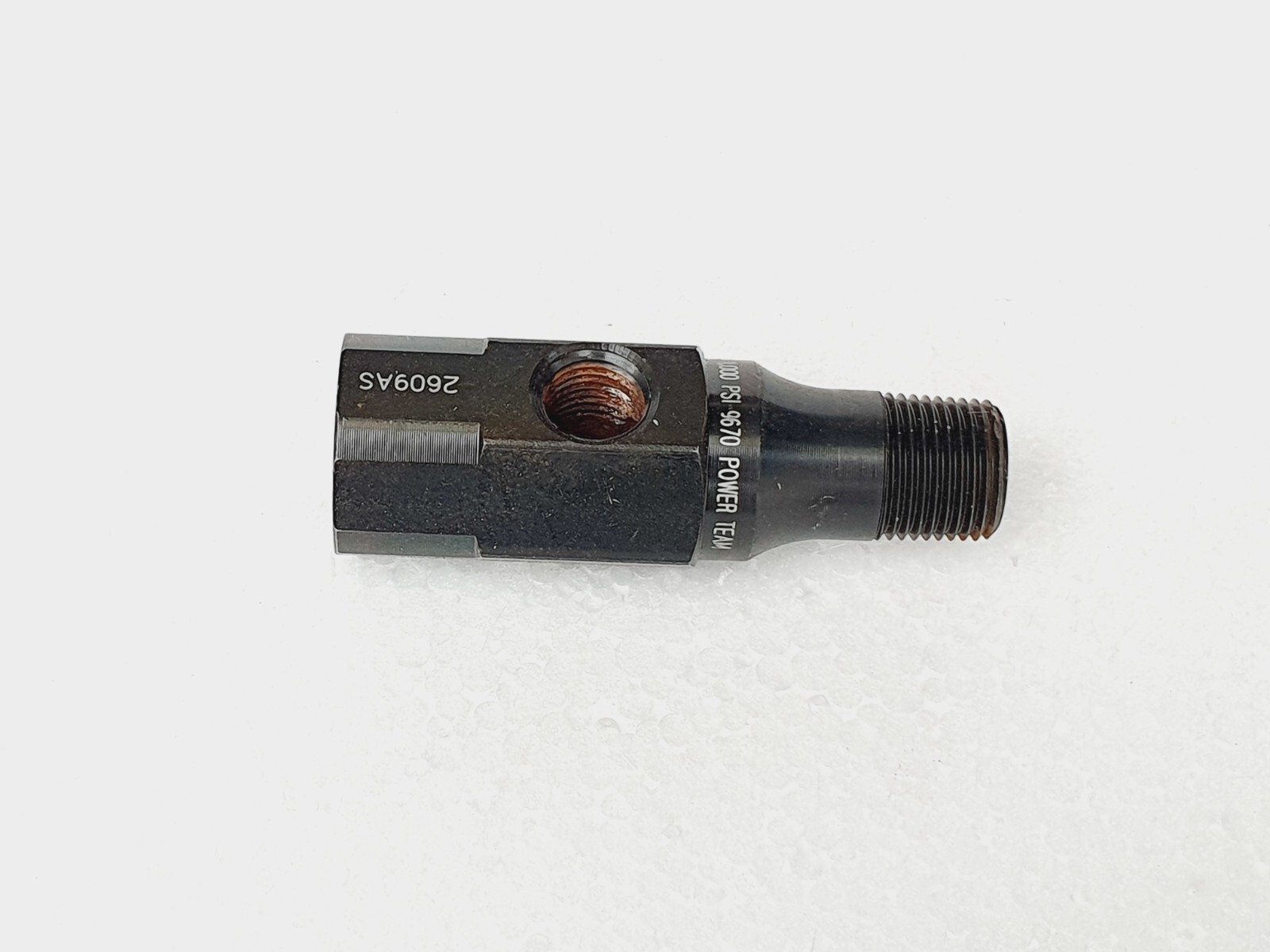 SPX Power Team 9670 Tee Adapter with 1/4" and 3/8" NPTF Female # for ...