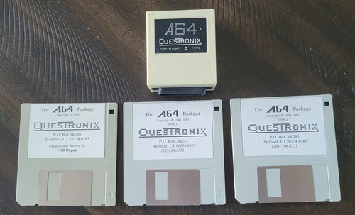 A64 Questronix Commodore 64 Emulator for Amiga 500 with 1541 Drive ...