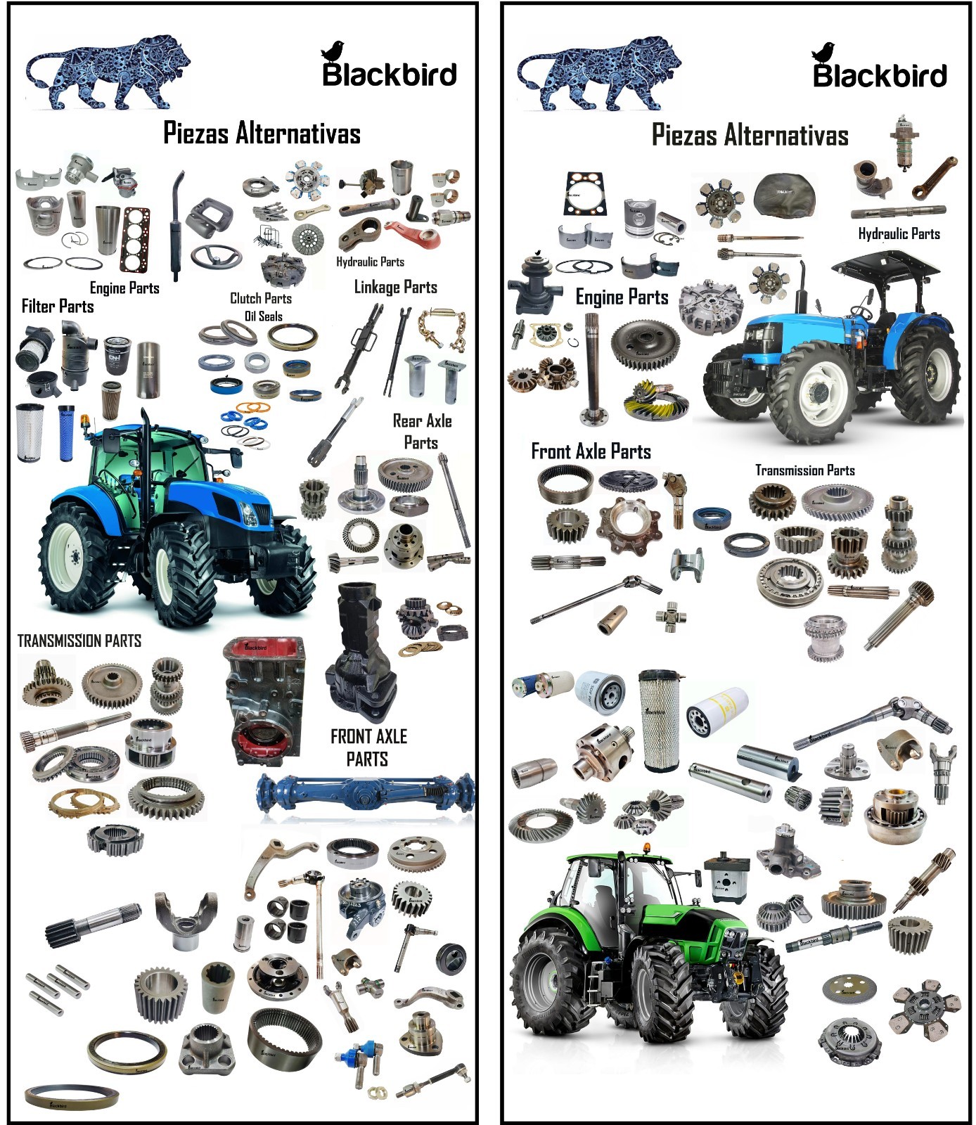 RE271456 Power Steering Cylinder Seal Kit for Tractor (Set of 2 Nos) | eBay