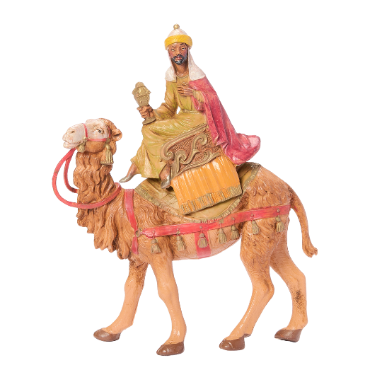 Fontanini 5" Three Kings on Camels Set – 3-Piece Hand-Painted Nativity ...