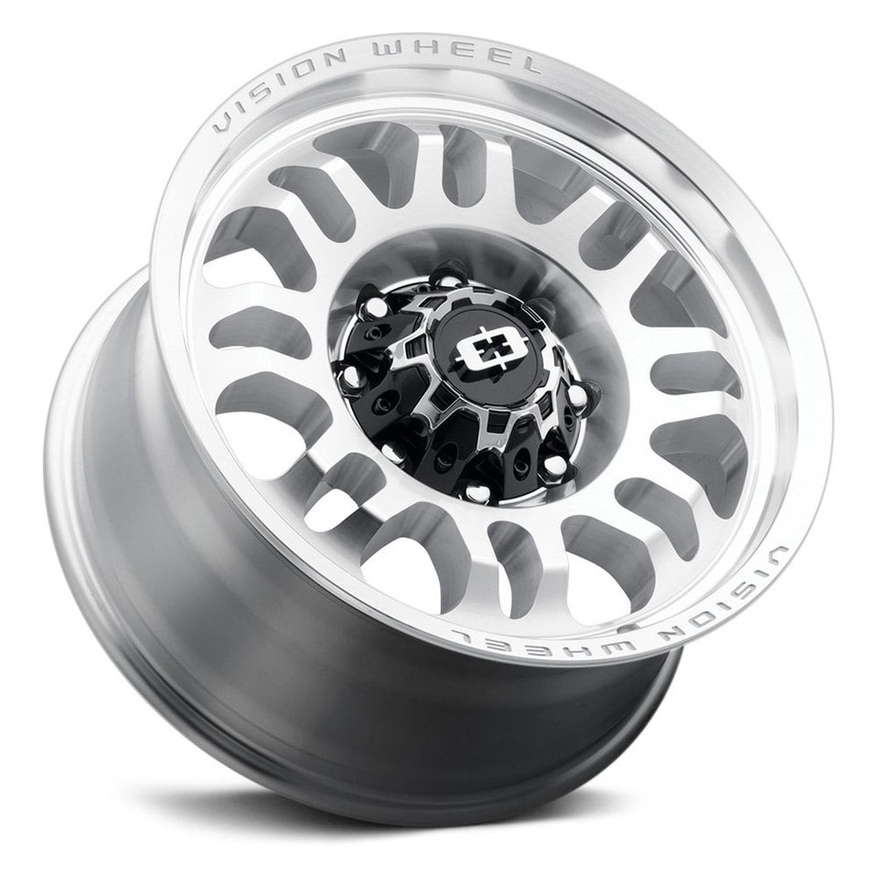 Vision 409 INFERNO Wheels 17x8.5 (0, 6x139.7, 110) Silver Rims Set of 4 ...