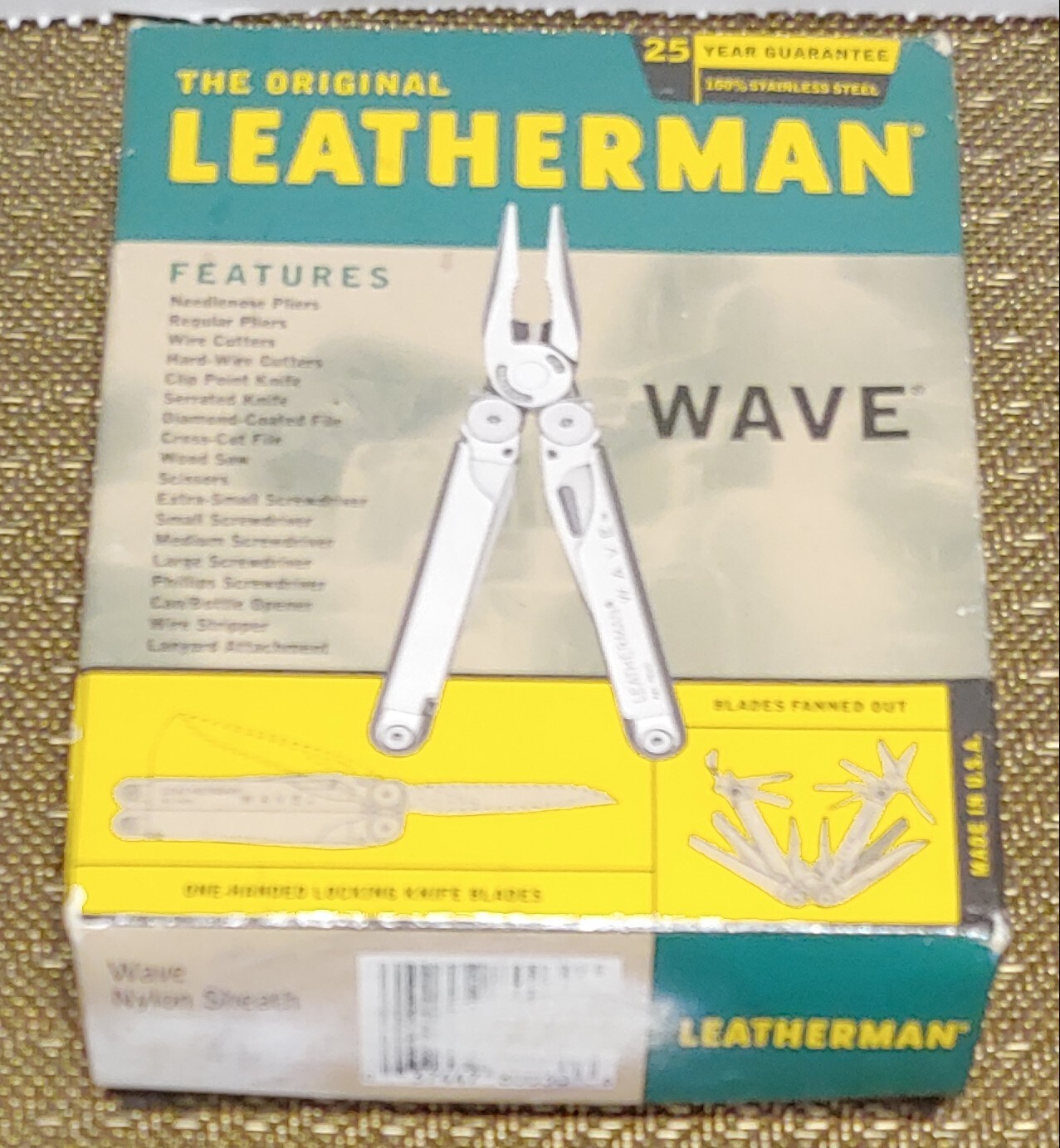 Leatherman Original Wave Retired Very Rare Box Mint Collectible OG ...