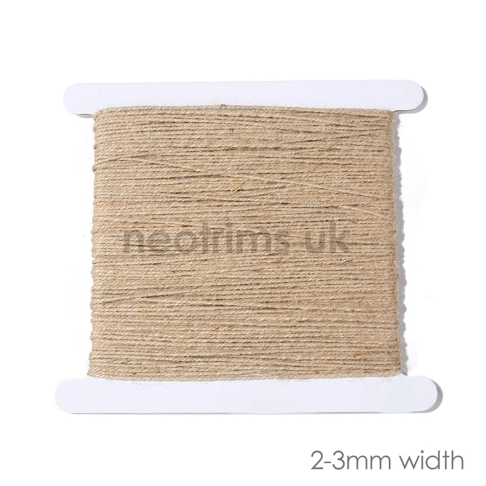 Jute Twine String Rope,Garden Decoration Cord,3 Ply,2mm,4mm,6mm,10mm ...