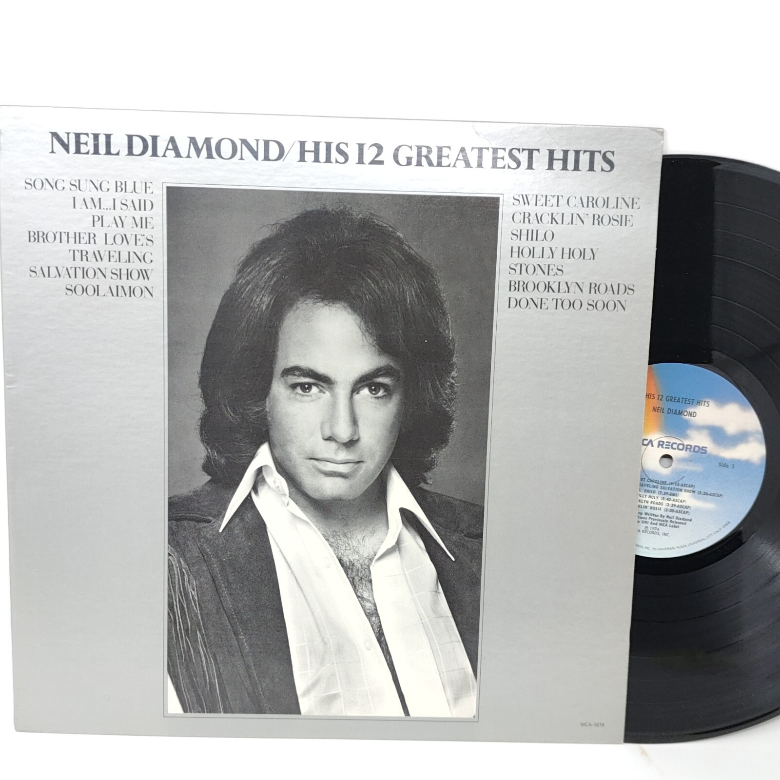 Rare 1974 Vinyl NEIL DIAMOND His 12 Greatest Hits-MCA Records 5219 | eBay