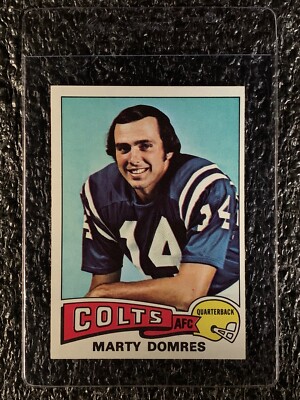 1975 Topps Football #388 Marty Domres EX/MT | eBay