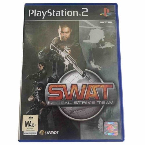 SWAT Global Strike Team PlayStation 2 PS2 Game PAL w' Manual FREE Au ...