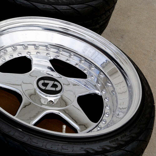 17" - 18" 2.0" OZ 35 Bolt Hole Aluminium Outer Wheel Lip 3PC Split Rim ...