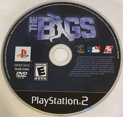 The Bigs (Sony PlayStation 2, PS2) DISC ONLY | NO TRACKING M2537 ...