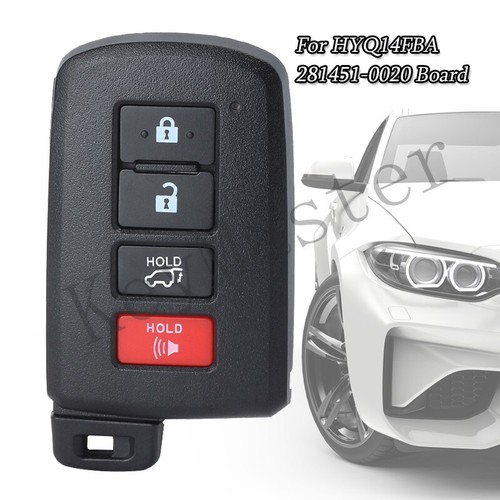 NEW FOR 2013 2014 2015 2016 2017 2018 TOYOTA RAV4 REMOTE SMART KEY FOB ...