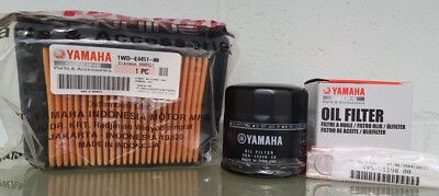Yamaha YZF R3 MT03 All years Service Kit Oil Filter 5GH-13440 Air ...