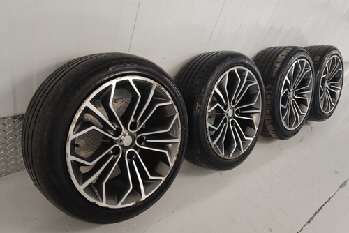 Genuine BMW E84 X1 323 18 Inch Alloy Wheels Honeycomb 8J + 9J Wider ...
