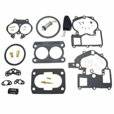 Carburetor Rebuild Kit for 3302-804844002 Mercruiser 3.0L 4.3L 5.0L 5 ...