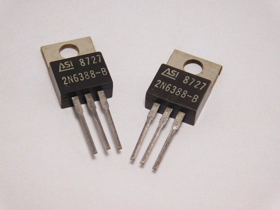 2N6388-B / 2N6388B / TRANSISTOR / TO220 / 2 PIECES (qzty) | eBay