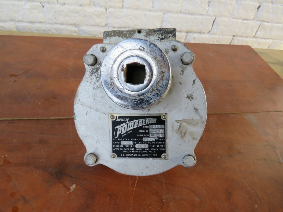 Sweeney Powerench 241, 3/4in Torque multiplier Railroad and aircraft ...