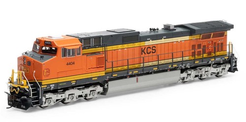 Athearn Genesis HO GE Dash 9-44CW Kansas City Southern KCS #4404 DCC/S ...